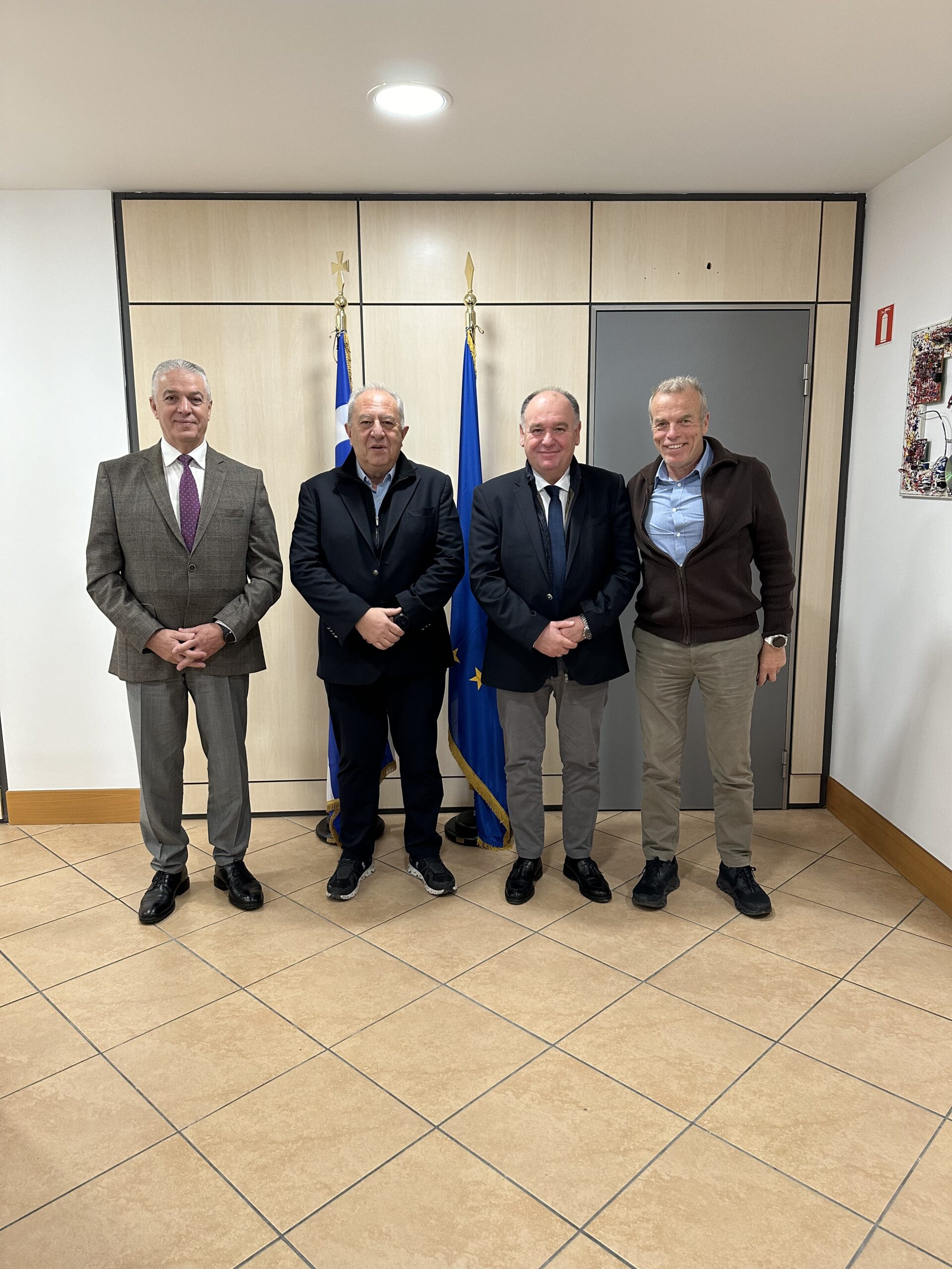 Επίσκεψη του Δημάρχου Αμυνταίου κου. Ιωάννη Λιάση και του Βουλευτή ...